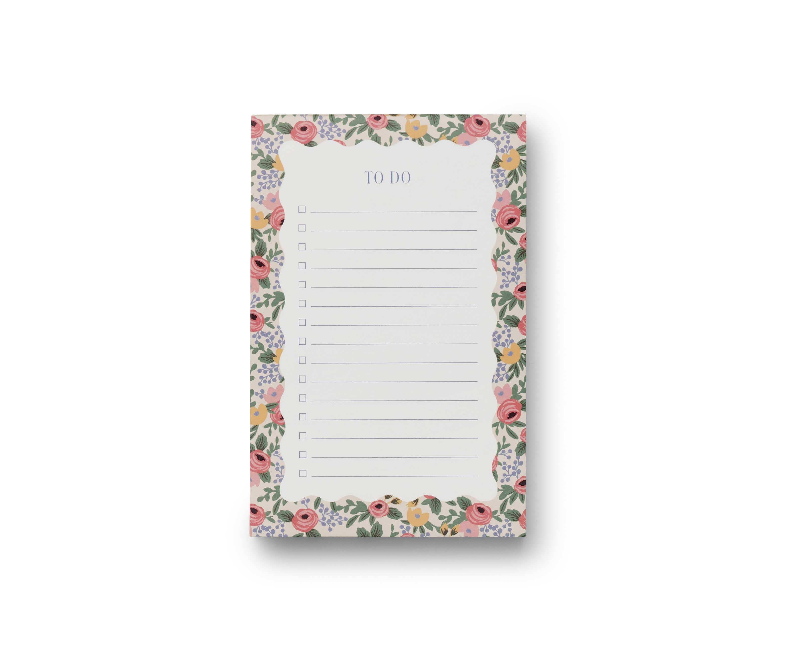 Rosa Notepad – Hollowood at Home