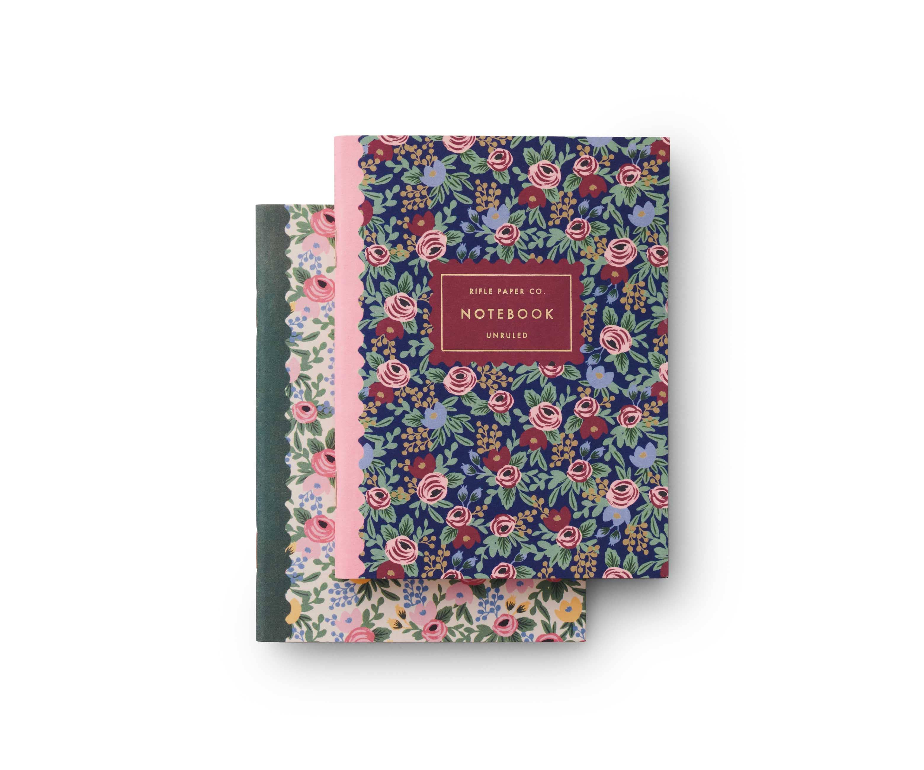 Pair of 2 Rosa Pocket Notebooks – Hollowood at Home