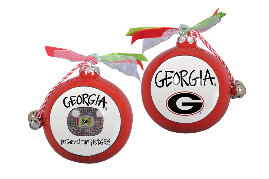 UGA Between the Hedges Ornament – Hollowood at Home