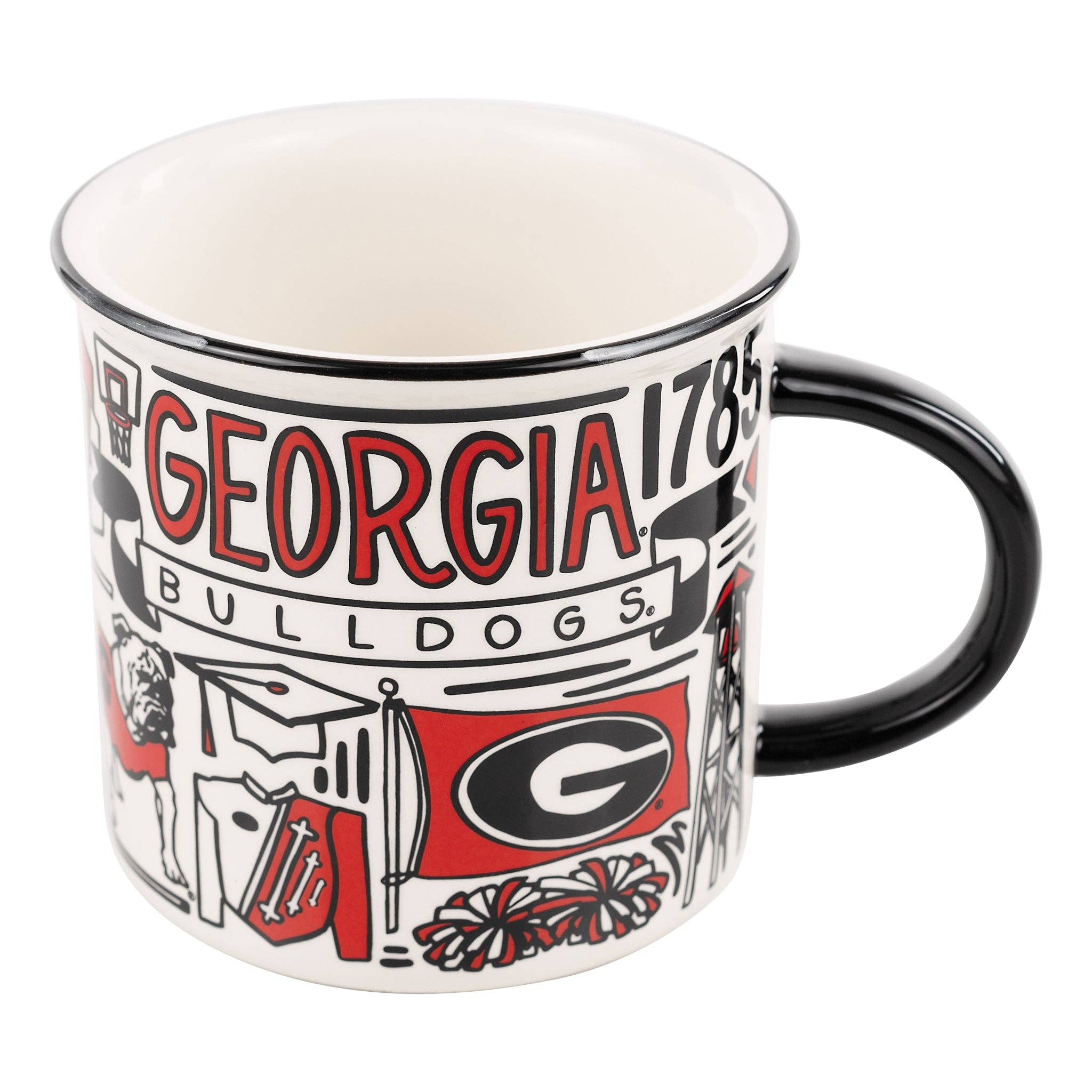 UGA Collage Campfire Mug – Hollowood at Home