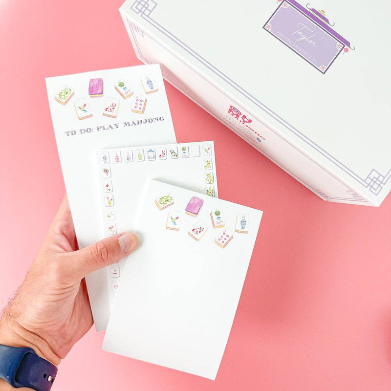 Large Mahjong Tiles Notepad – Hollowood at Home