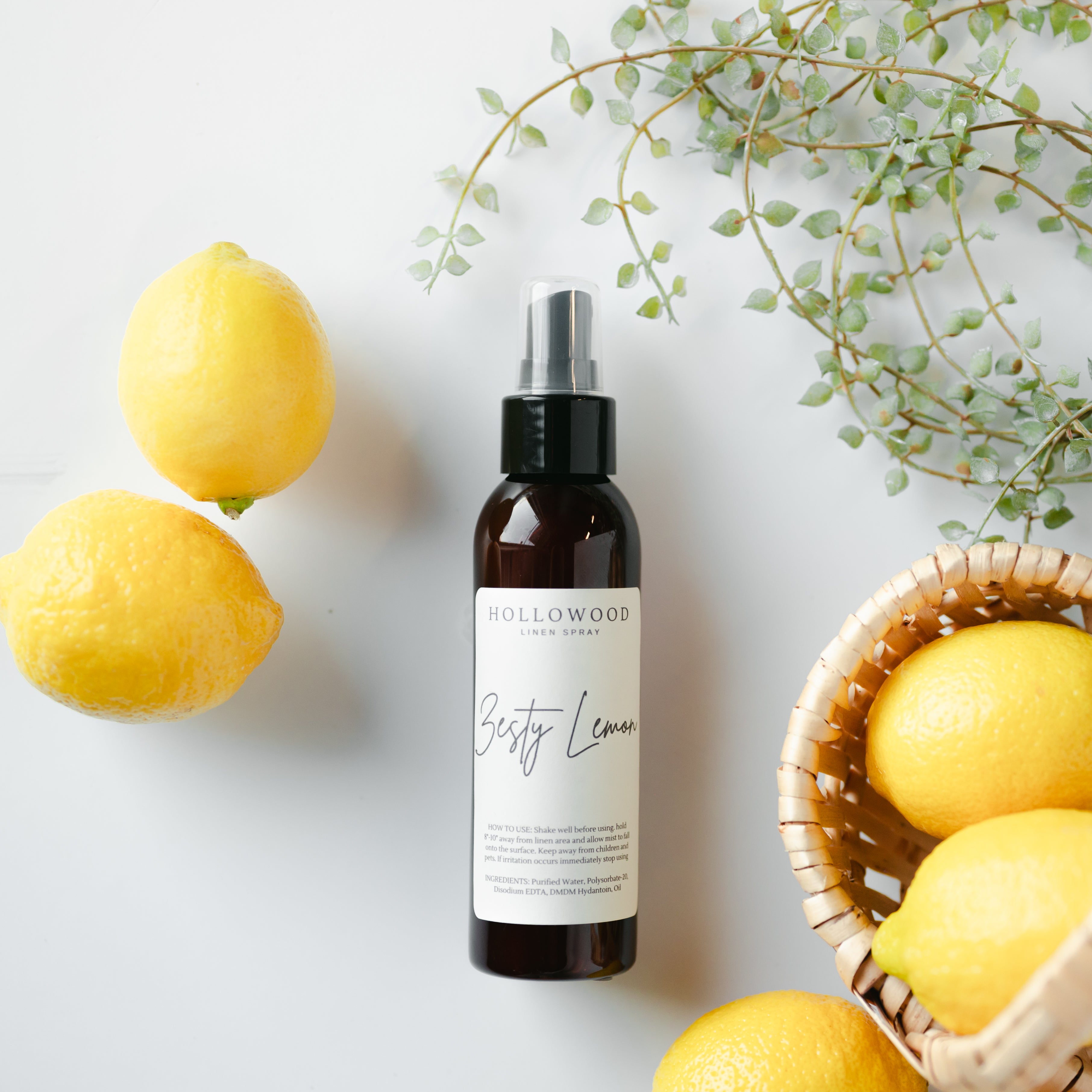 ZESTY LEMON | LINEN SPRAY – Hollowood at Home