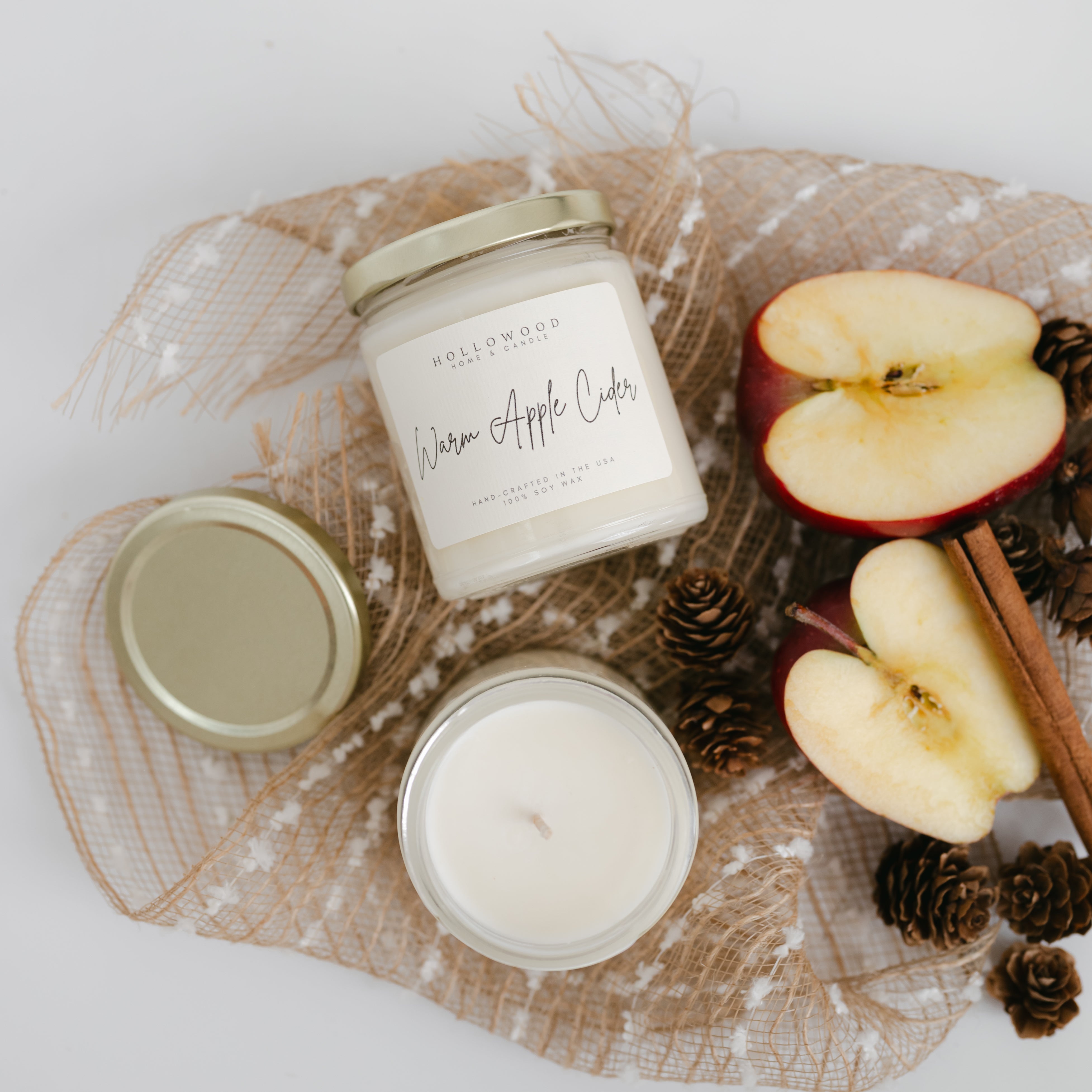 WARM APPLE CIDER | CANDLES – Hollowood at Home
