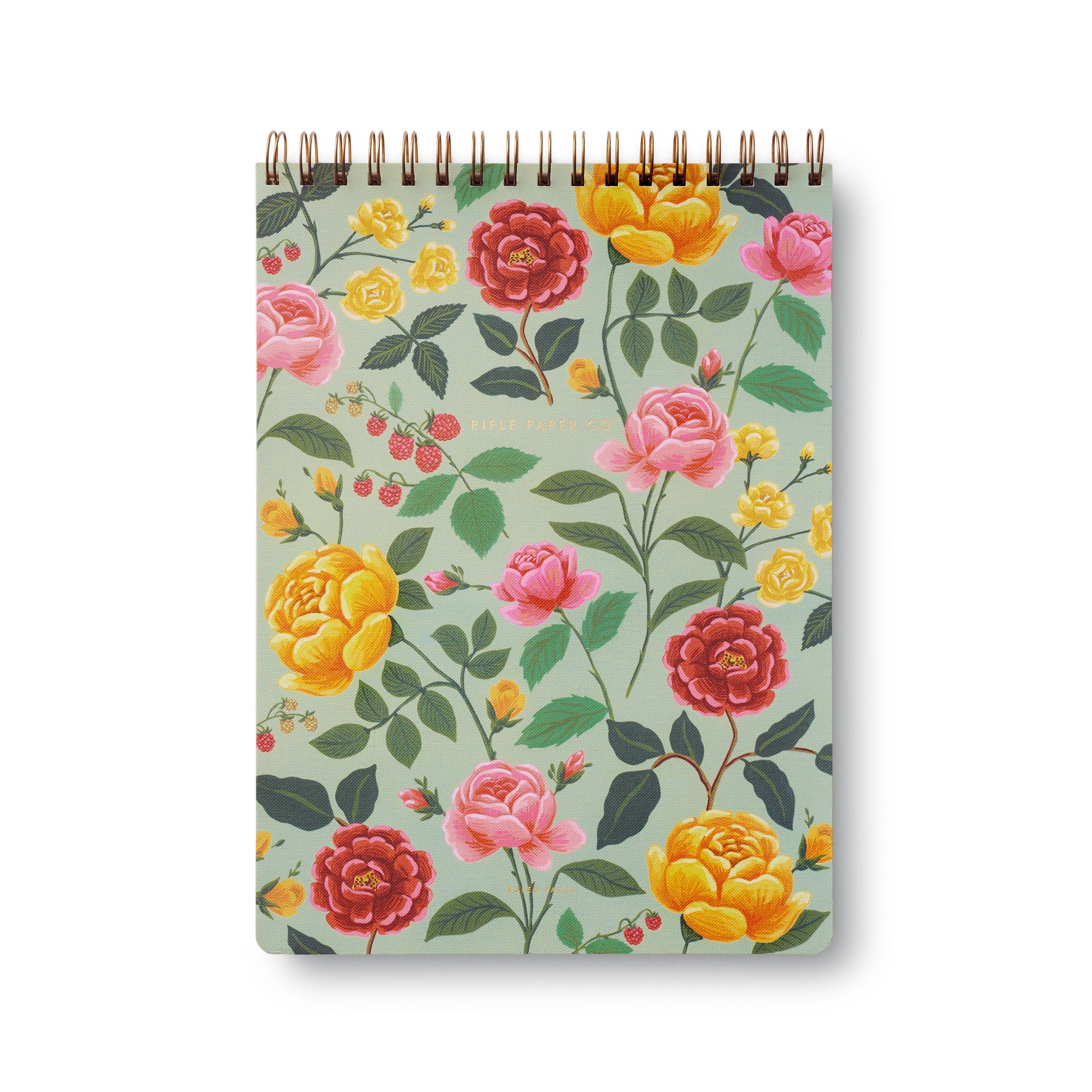 Roses Large Top Spiral Notebook – Hollowood at Home