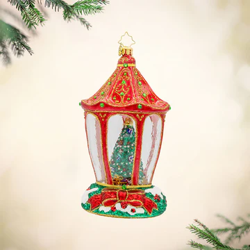 SPARKLE 'N SPRUCE LANTERN | CHRISTOPHER RADKO – Hollowood at Home