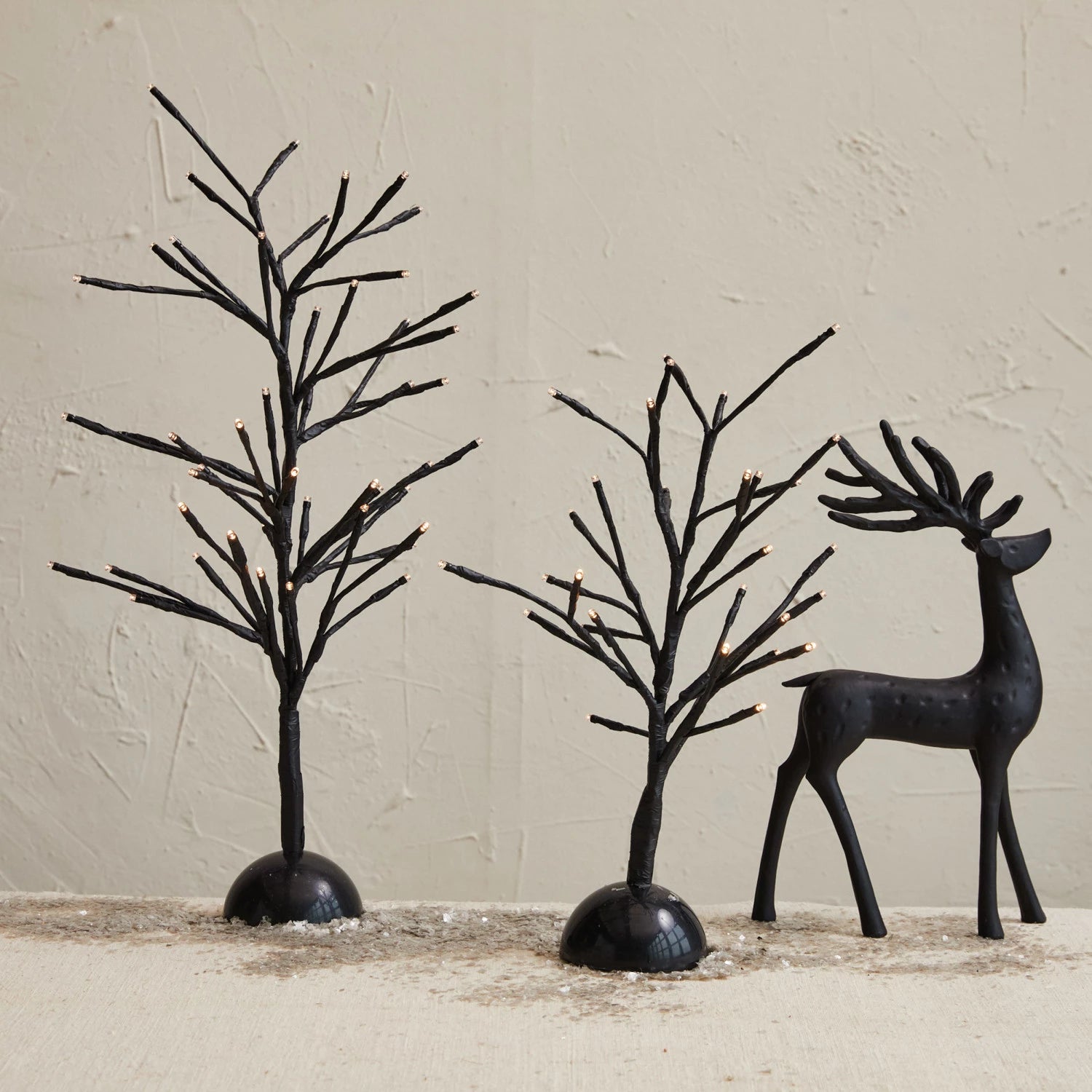 Modern Metal Black Trees – Hollowood at Home