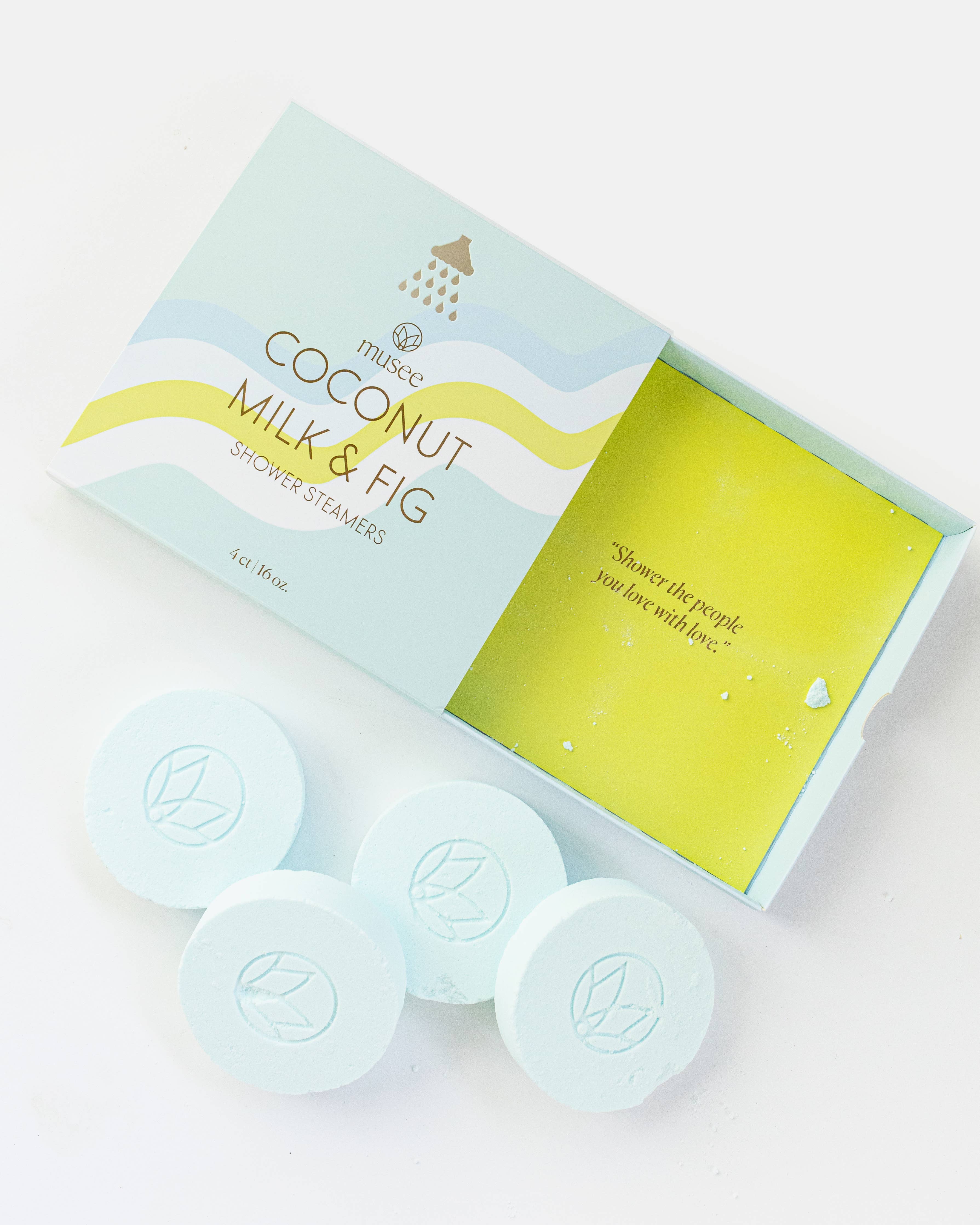 Coconut Milk and Fig Shower Steamer – Hollowood at Home